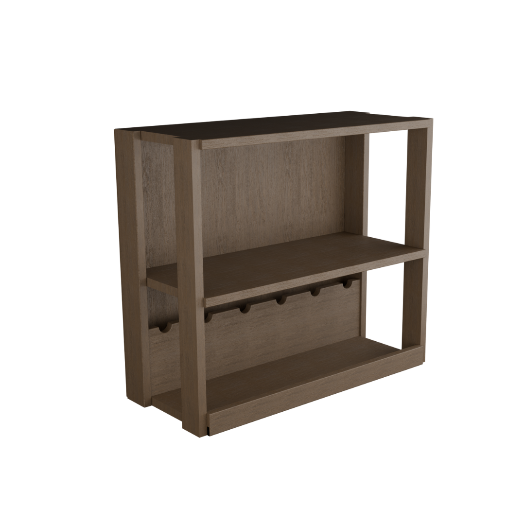 Avino Display Shelf with Angled Displays